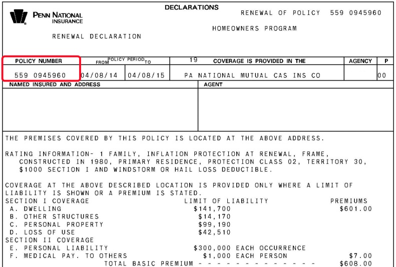 Penn National Insurance | Register